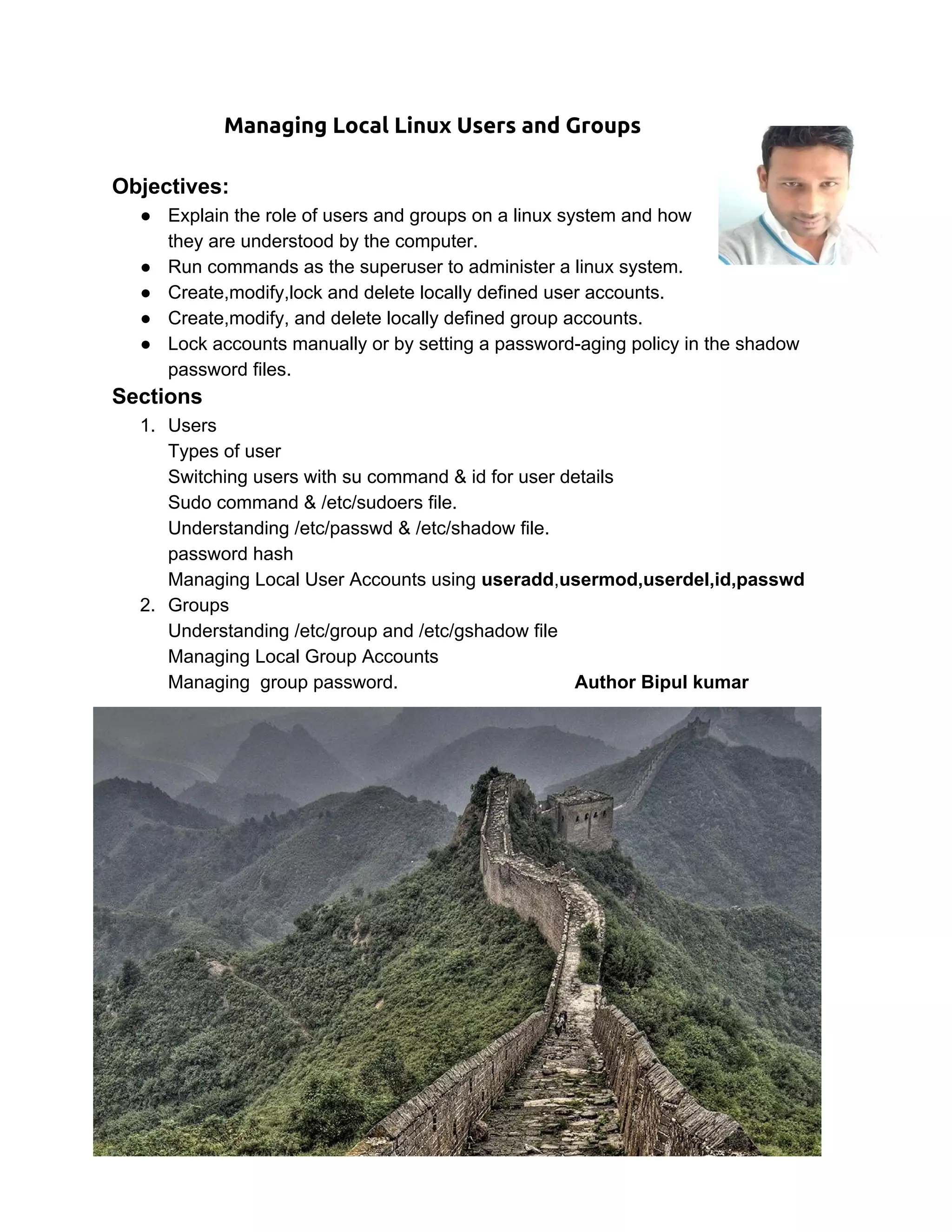 ManagingLocalLinuxUsersandGroups(2) | PDF