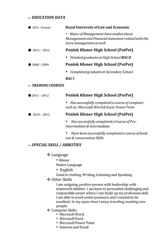 CURRICULUM VITE | DOCX