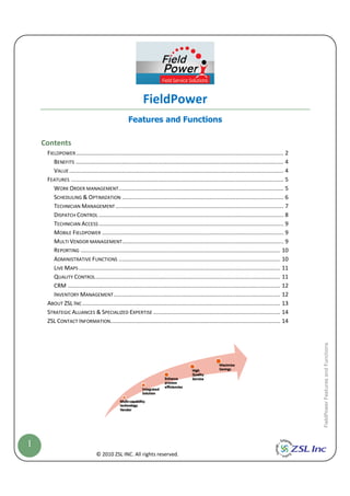 FieldpowerOverviewBrochure | PDF