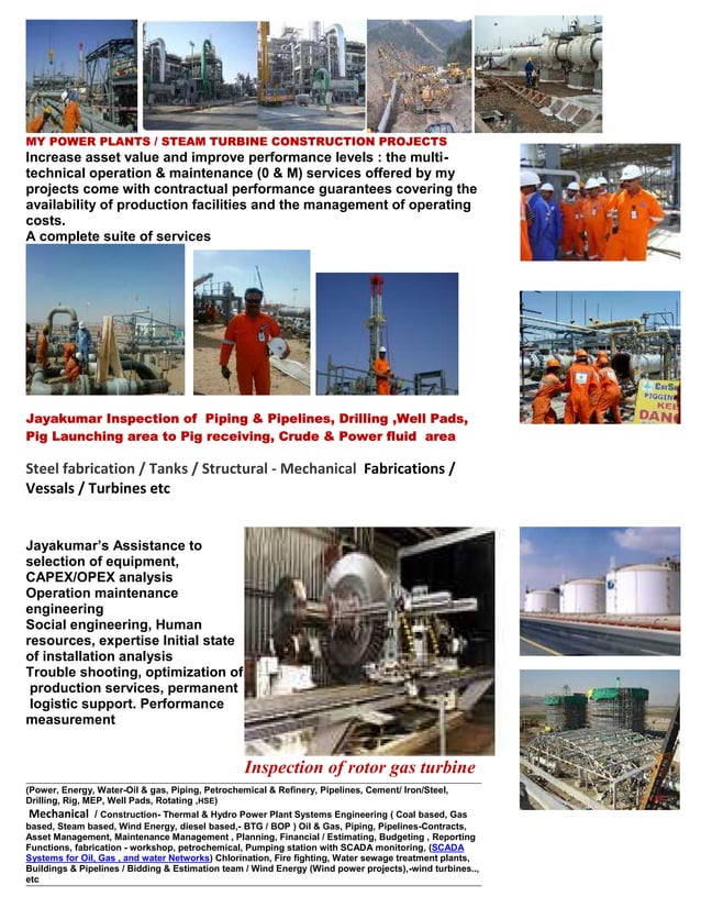 27 Yrs.Exp EPC- Piping & Pipelines Projects.Pdf