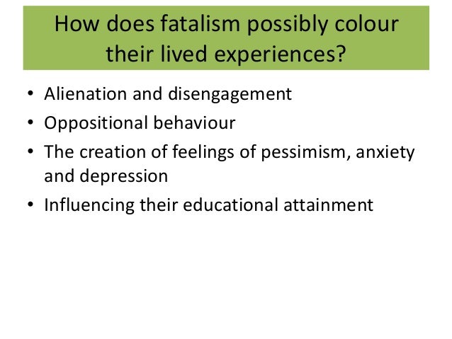 Exploring Fatalism in Adolescents psyssa 2014 (ed)