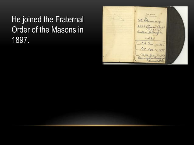 William Ebenezer Fleming | PPTX
