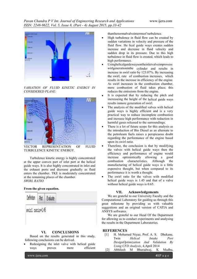 Design and Analysis of the Effect of a Modified Valve with Helical Guideways on Combustion ...
