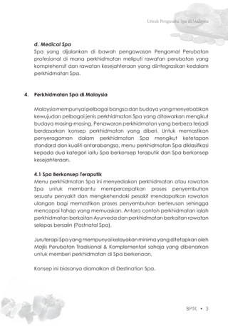 Garis Panduan Perkhidmatan SPA | PDF