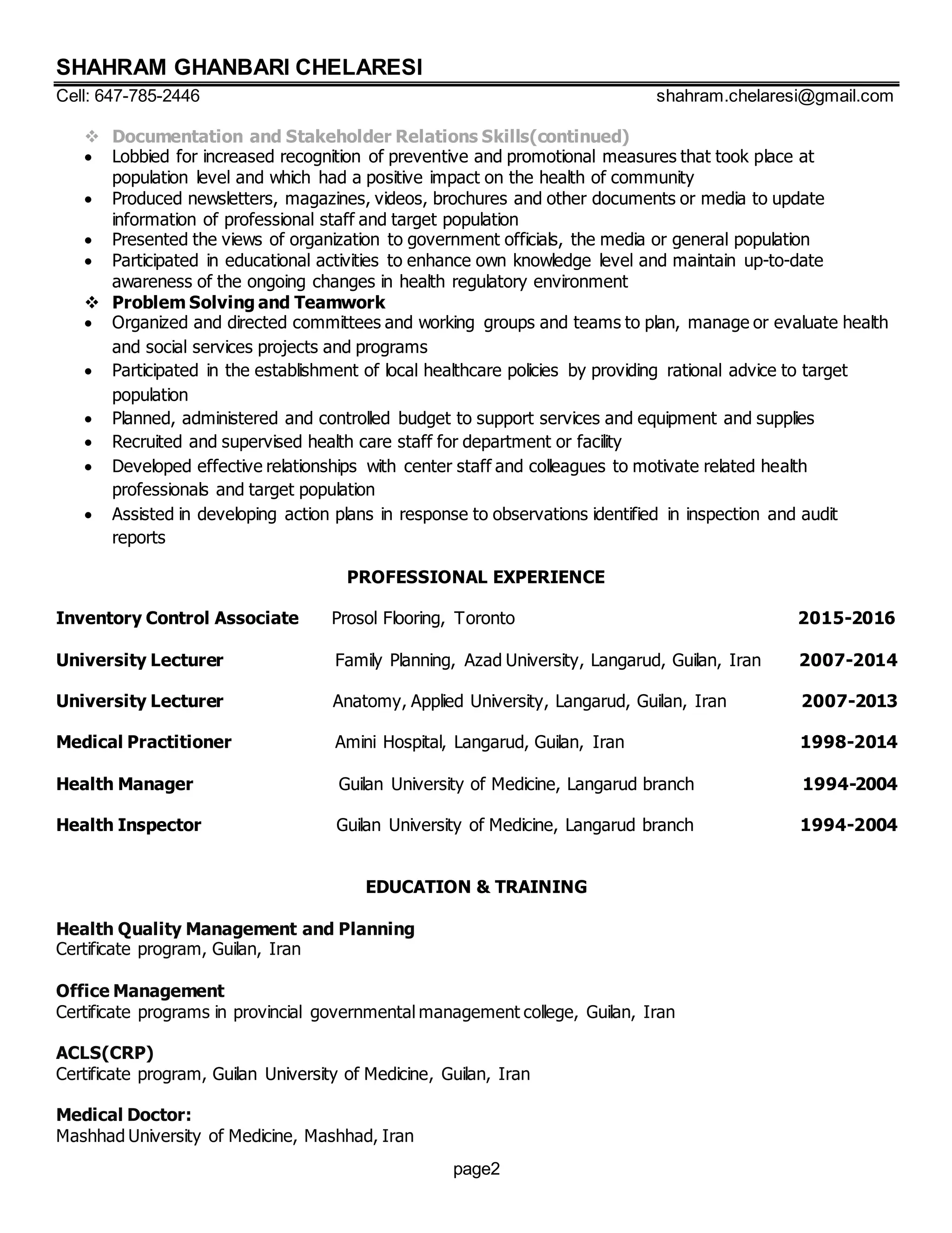 Shahram Ghanbari Chelaresi HPA,Tahoma | DOCX