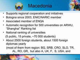 Borco Aleksov NHEC QA in HE Cooperation | PPT