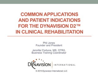 Dynavision D2 for Rehab | PPTX