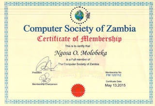 Certificate_CSZ | PDF