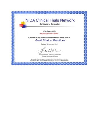 GCP certificate | DOCX