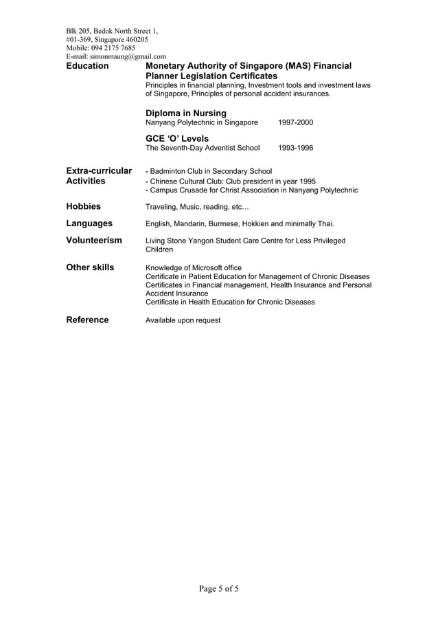 Simon's Resume_2015 | PDF