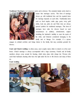 CAMEROON AND ITS RITUALS | DOCX