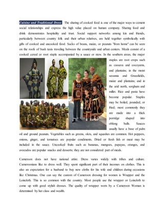 CAMEROON AND ITS RITUALS | DOCX