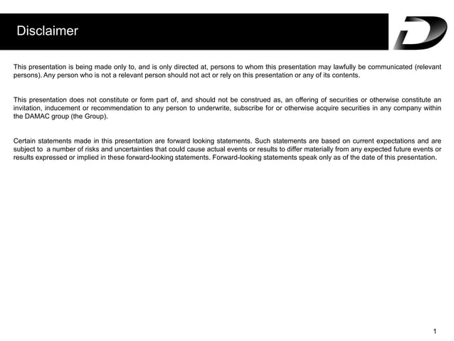 DAMAC REAL ESTATE DEVELOPMENT REPORT 2015 | PDF | Business Accounting ...