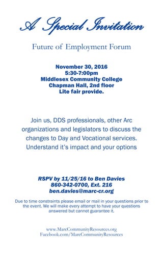 Forum Invitation | PDF