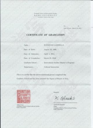 DegreeCertificate ENG | PDF