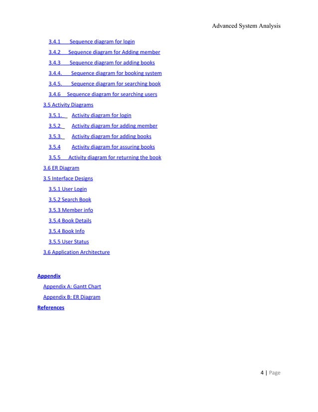 ADVANCED SYSTEM ANALYSIS On Automated Library Management System | PDF