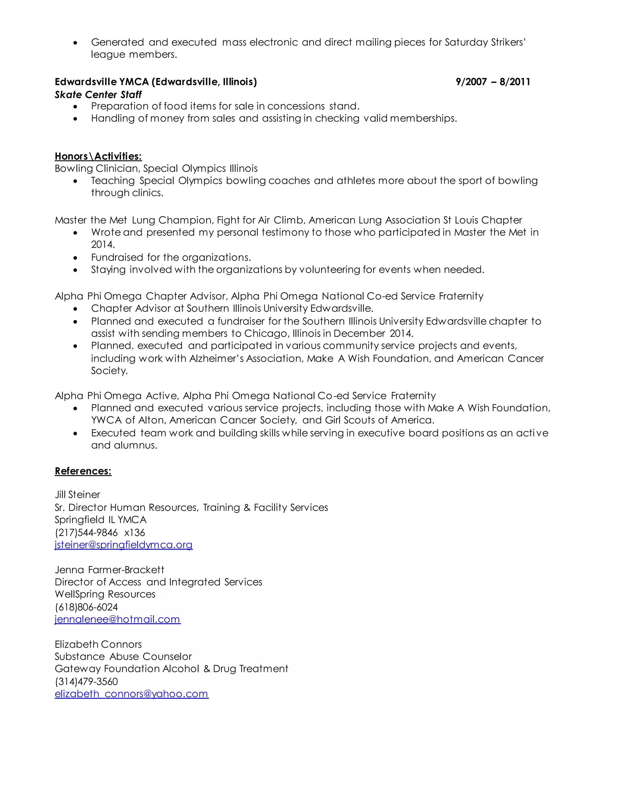 Miranda Resume - Nursing | DOCX | Non-Profit Organizations | Industries
