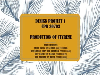 Design 1 | PPT | Chemistry | Science