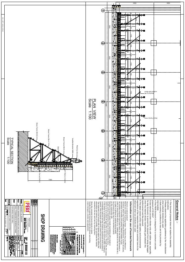 Wall Formwork for Single Sided-102