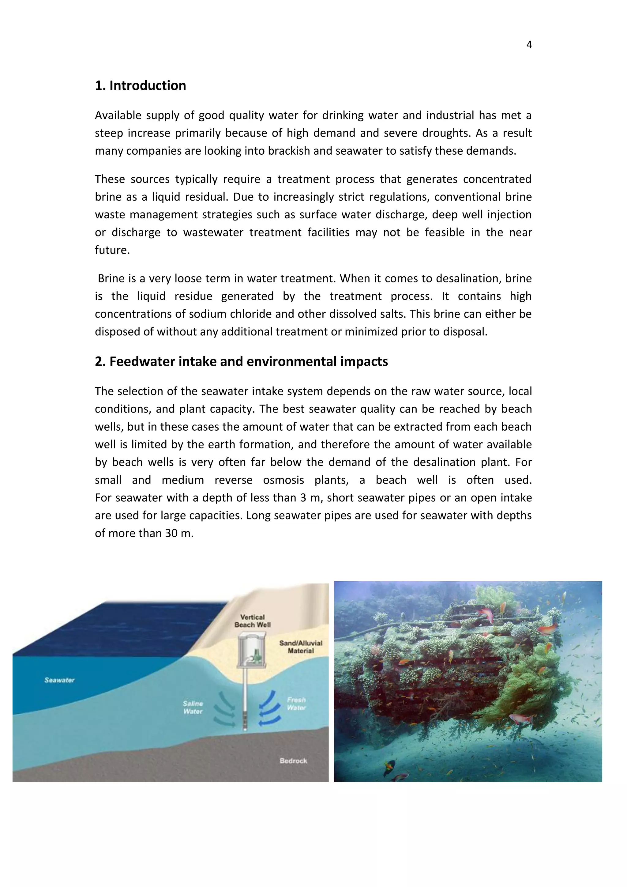 An Introduction to Brine Waste | PDF