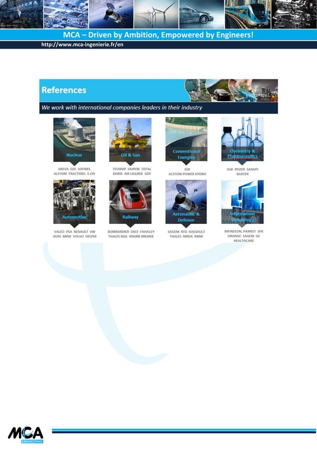 MCA Engineering Italy - About us | PDF