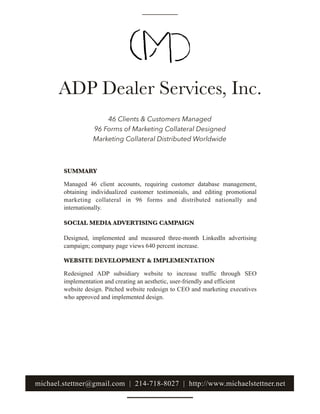 ADP | PDF