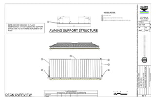 Falcon Shop Drawings - Example | PDF