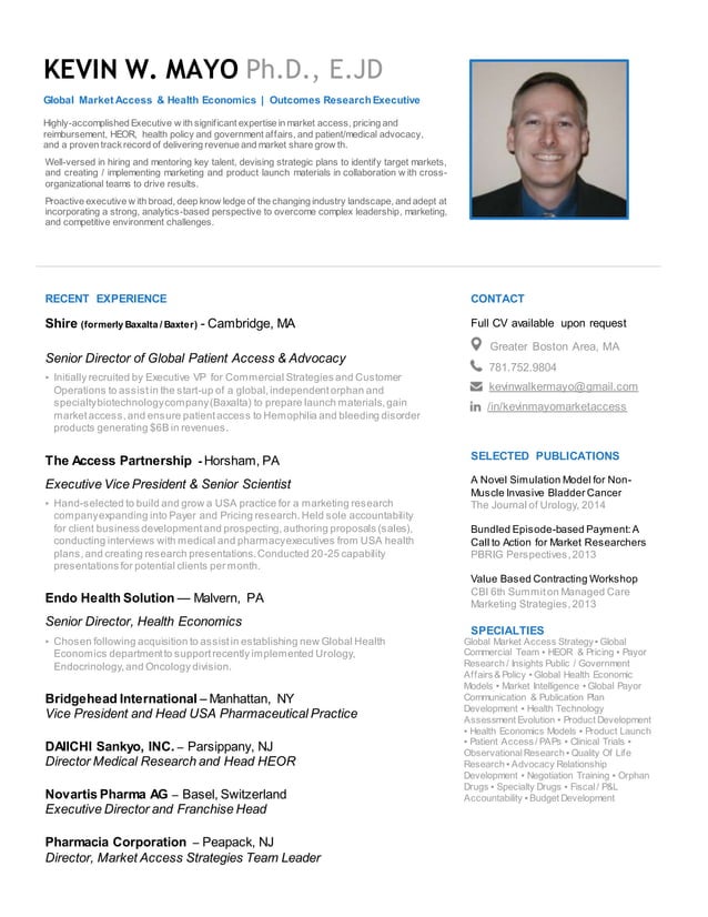 Kevin Mayo - One page resume | PDF