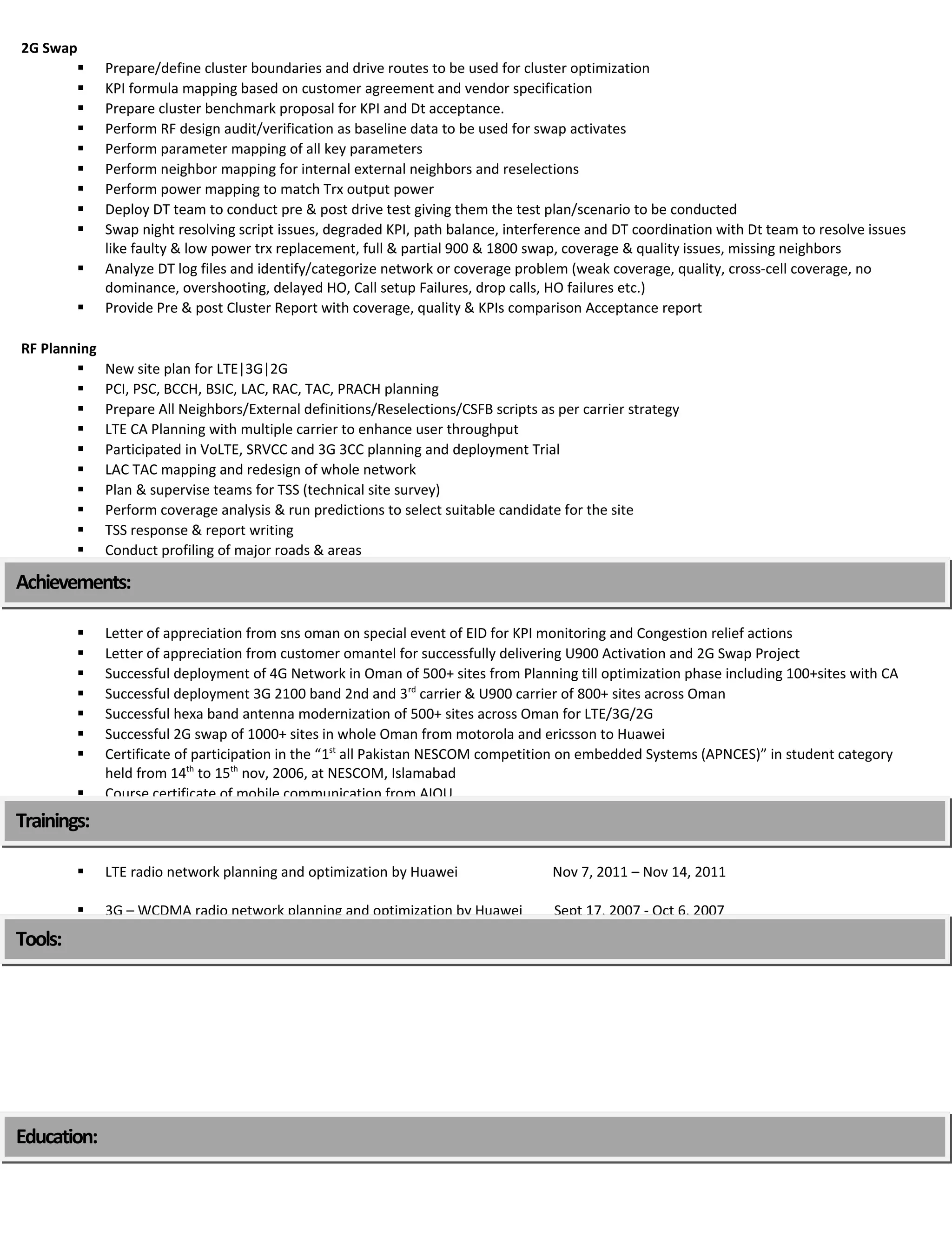 Fawad Tanveer Butt CV | DOC
