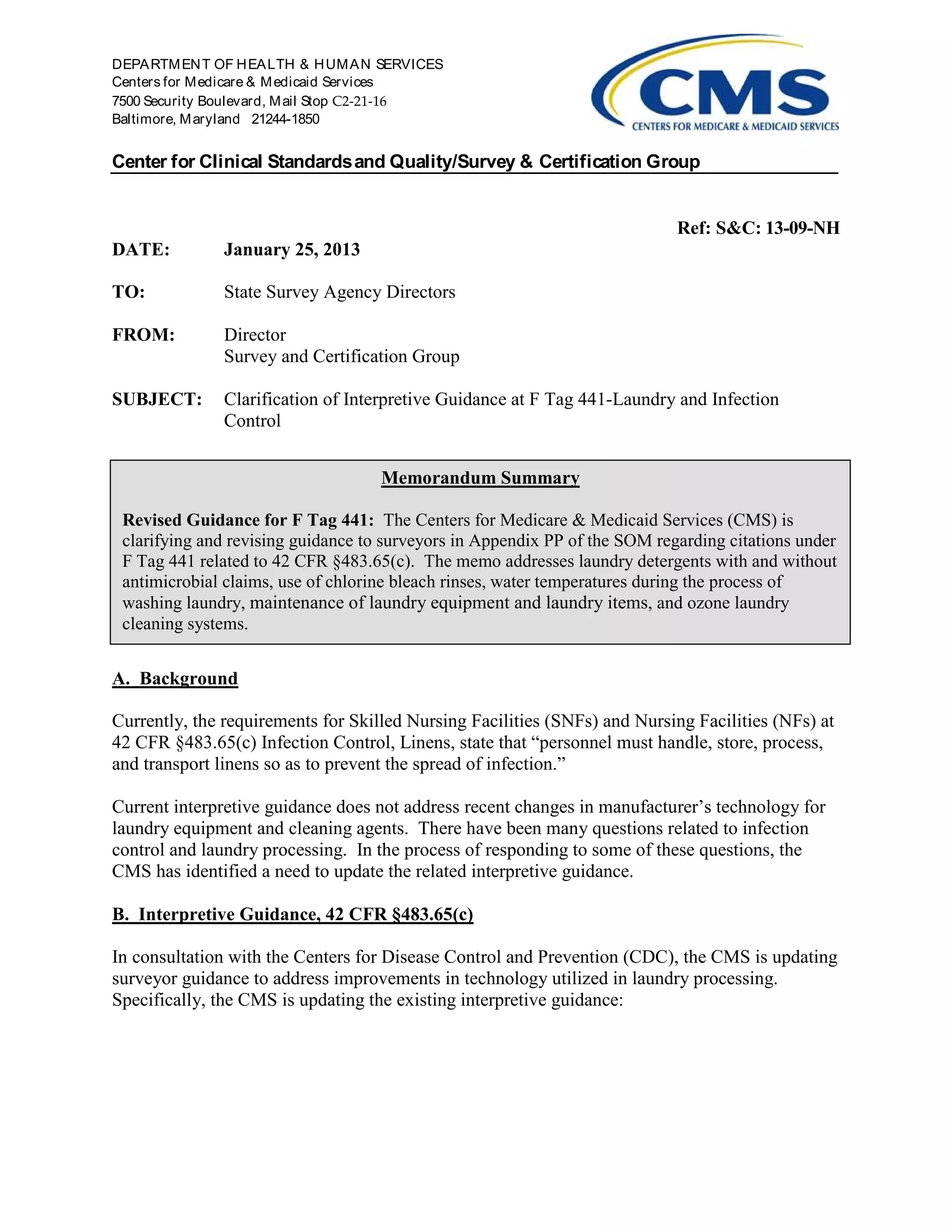 DOH Laundry CLarification | PDF
