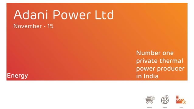 Adani Power Presentation | PDF