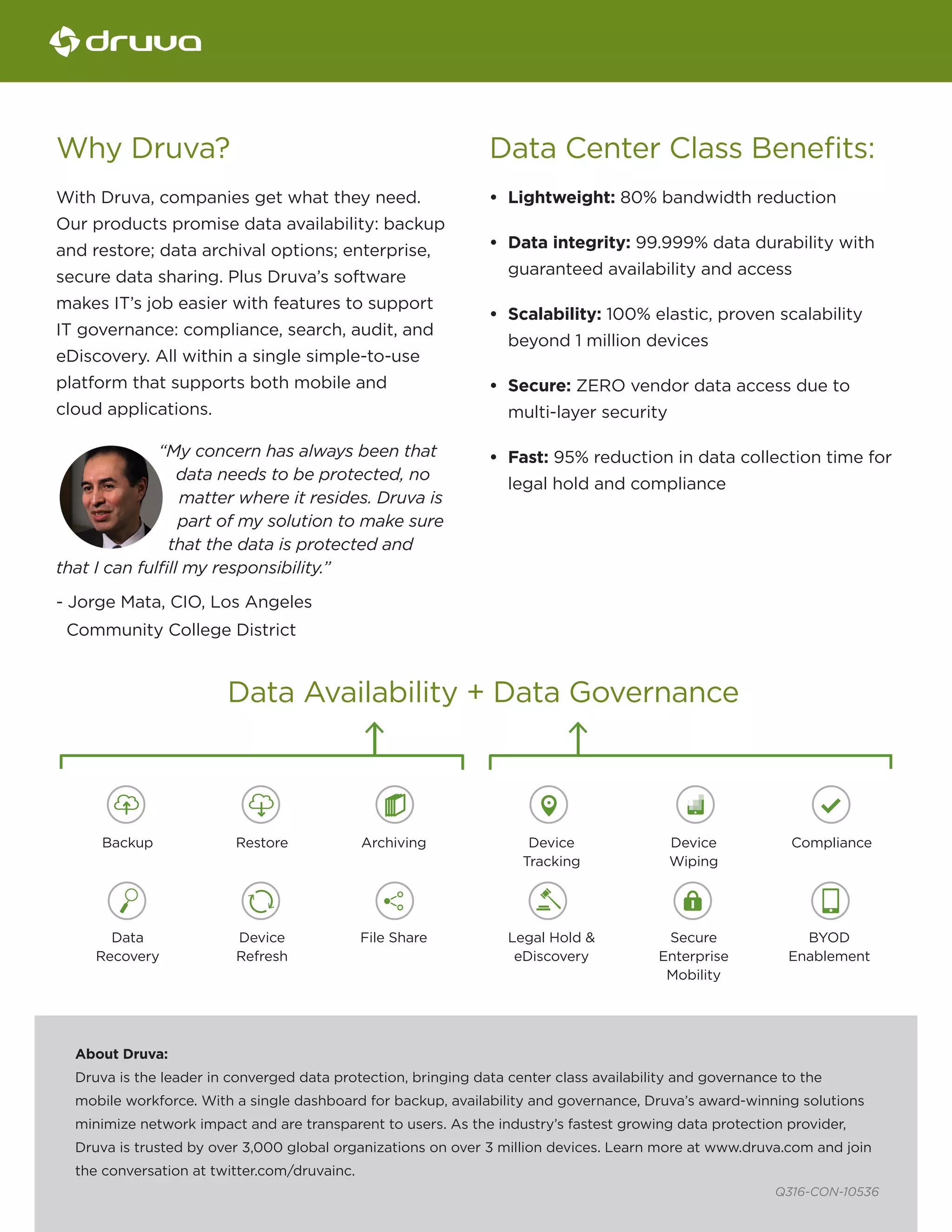 druva-solution-brochure | PDF