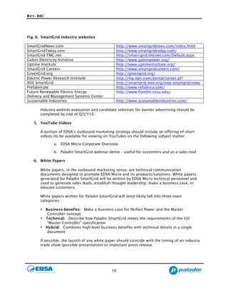 Paladin SmartGrid Marketing Plan Rev 04c | PDF