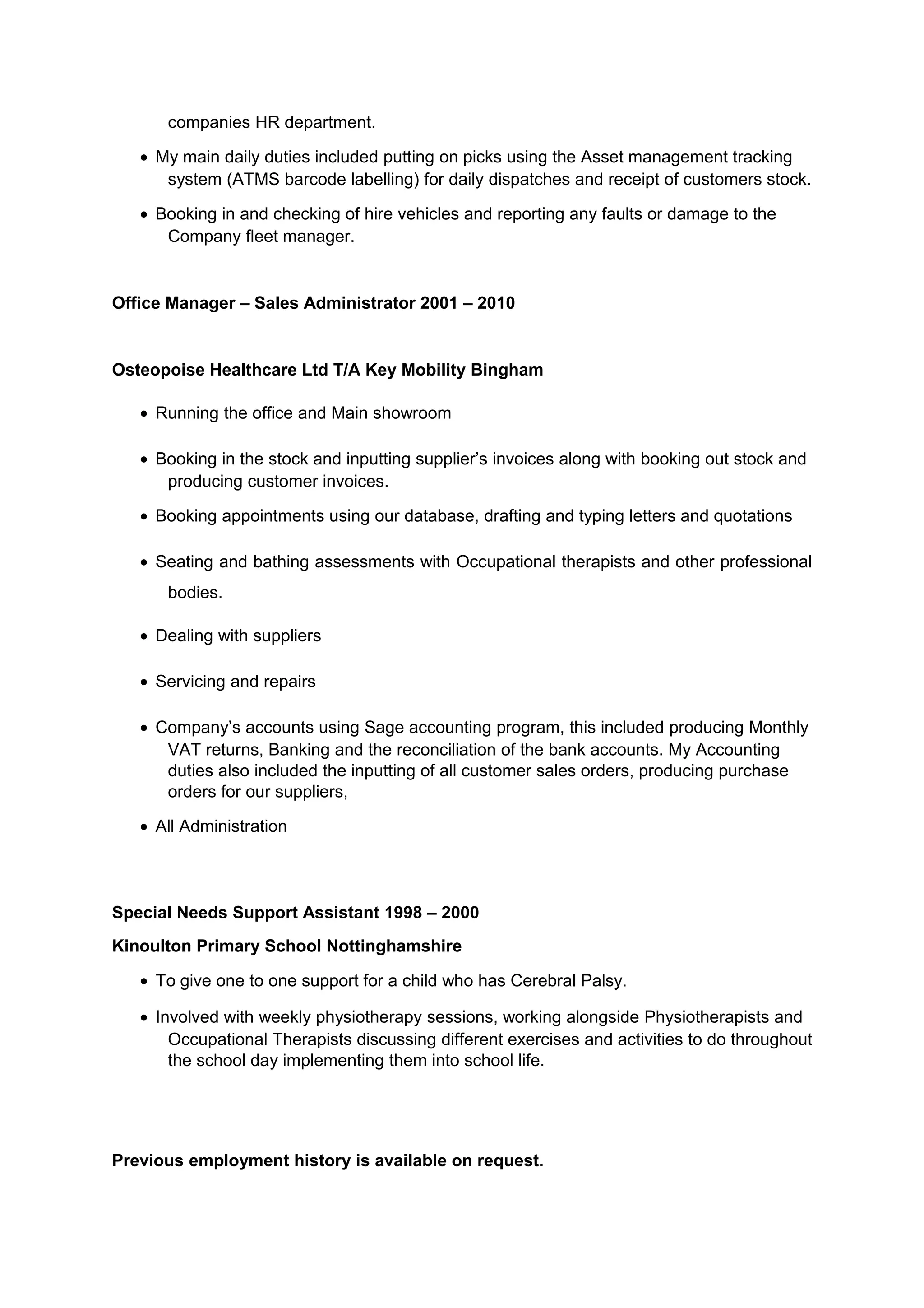 Helen Newton CV JUNE 2015 | DOC