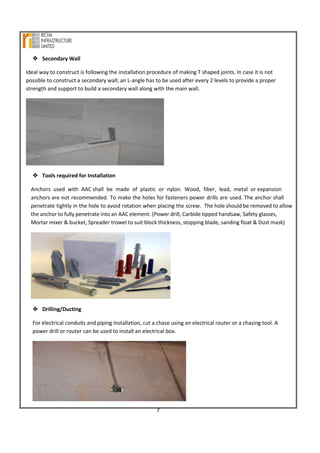 AAC Installation Guidelines | PDF