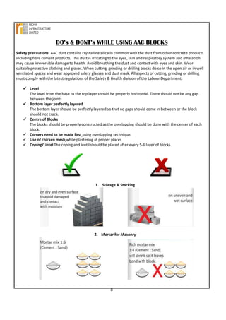 AAC Installation Guidelines | PDF