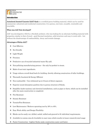 AAC Installation Guidelines | PDF