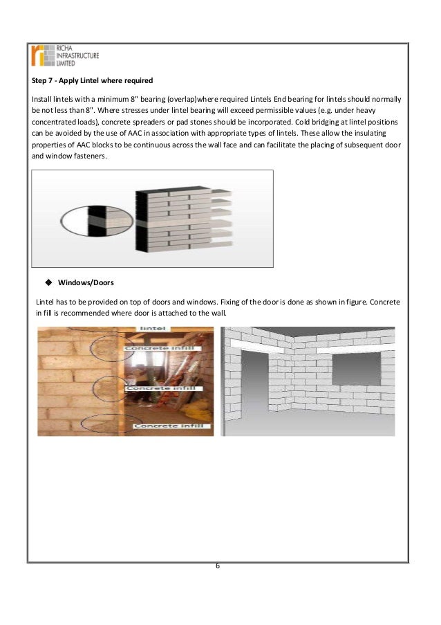 AAC Installation Guidelines