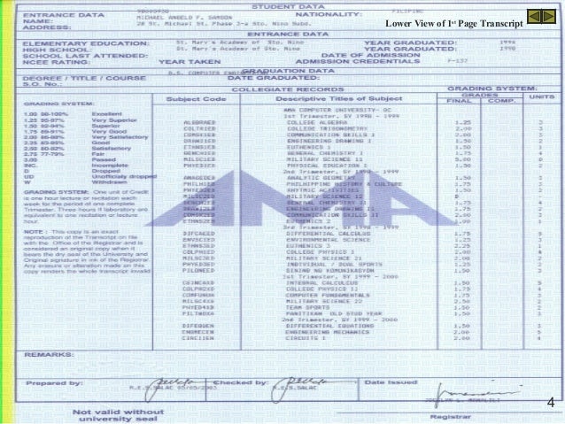 Michael - Academic Profile - Enhanced.PPT