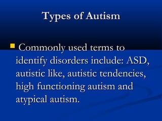 Autism Presentation_1A | PPT