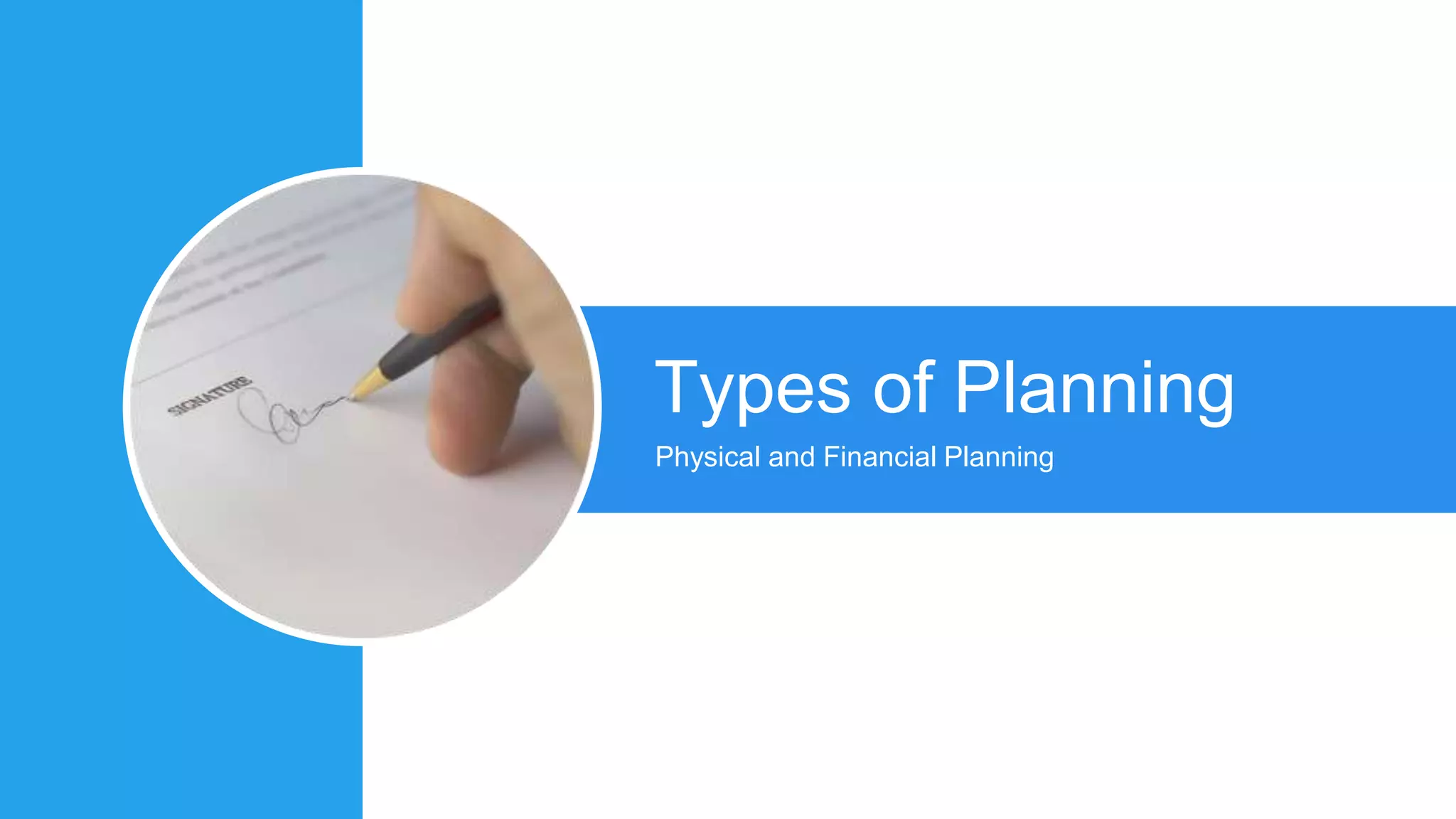 E5E02_unit_II_Types of Planning | PPTX