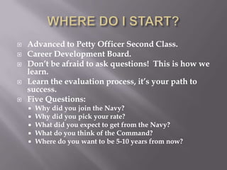 Navy Evaluation and Fitness Report Writing | PPTX