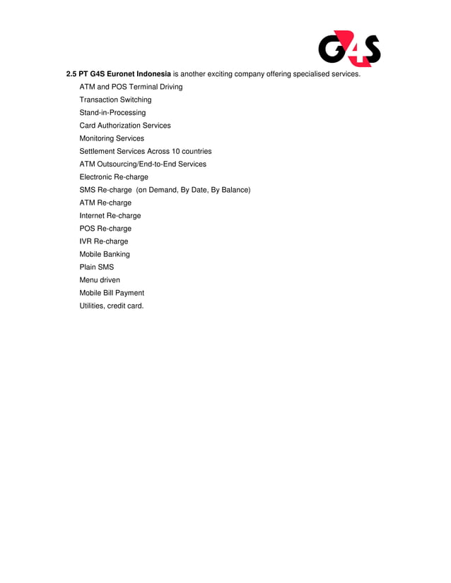 G4S Security Services - Company Profile G4S | PDF | Asia Travel ...