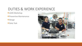 Industrial Training PRESENTATION | PPT