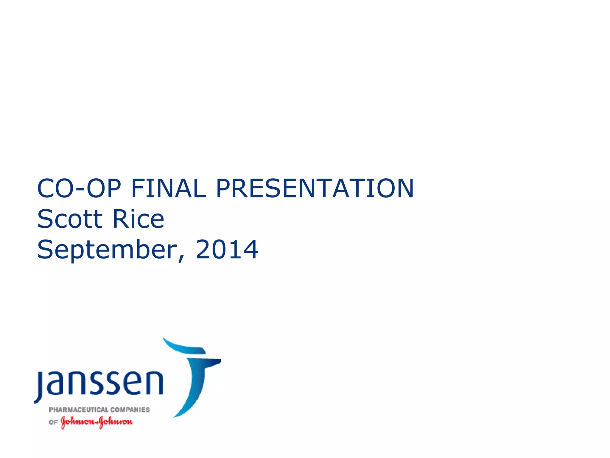 Rice Co-Op Presentation | PPTX