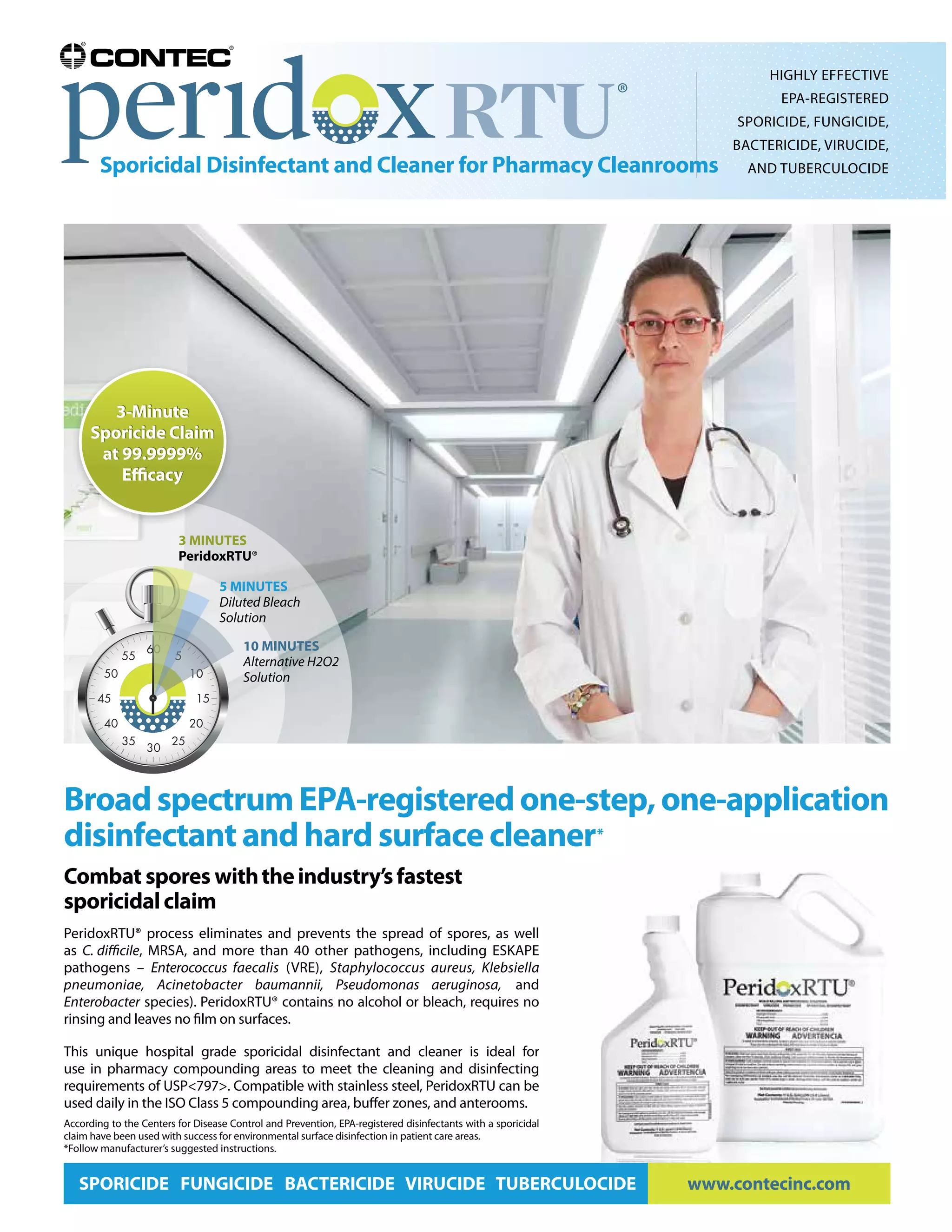 Peridox RTU new literature piece | PDF