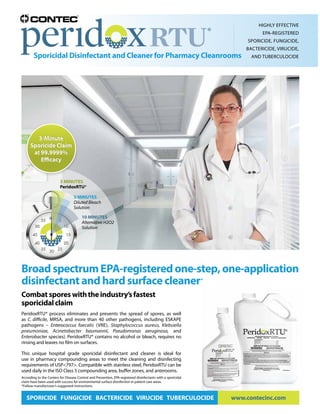 Peridox RTU new literature piece | PDF