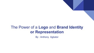 The power of a logo and brand representation | PDF