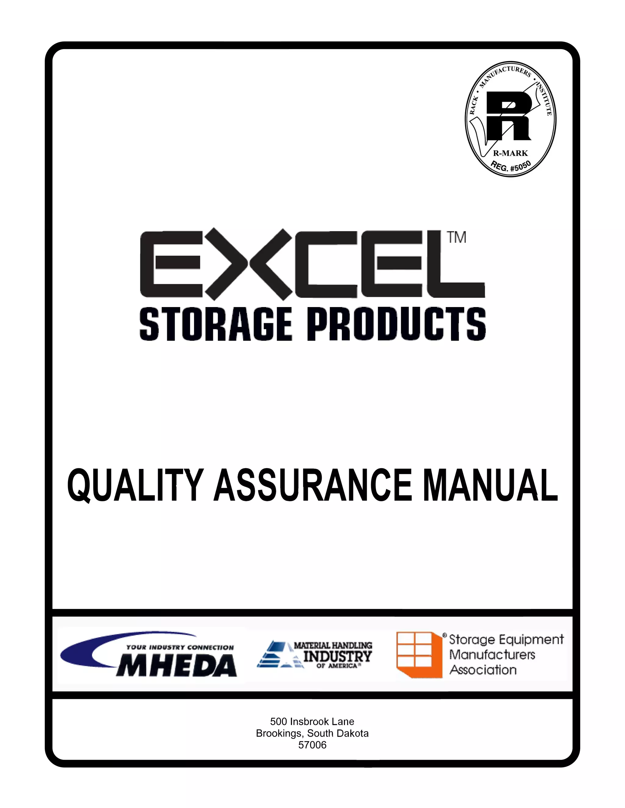 Excel Quality Assurance Manual Sample.PDF