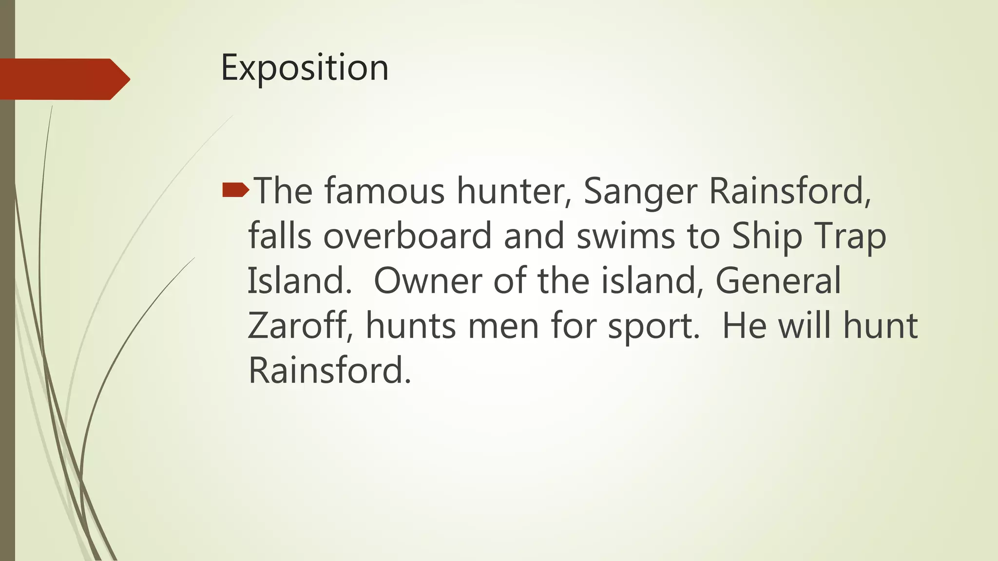 most Dangerous Game Lesson | PPTX